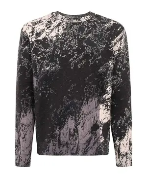 A-COLD-WALL* Graphic Print Long Sleeve Sweater