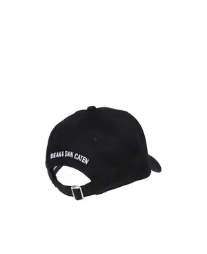 Dsquared2 Baseball Cap With Logo Print