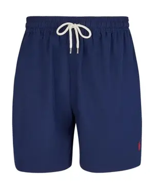 Polo Ralph Lauren Logo Drawstring Swim Shorts - Blue