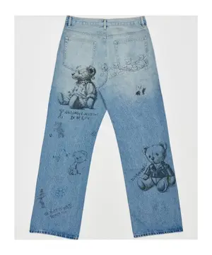 DOMREBEL Belt-loop Jeans