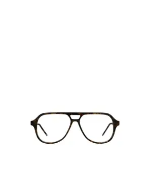 Thom Browne Pilot-frame Glasses - Black