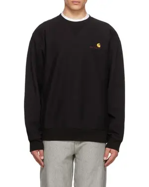 Carhartt Work In Progress Embroidered Logo Crewneck Sweatshirt