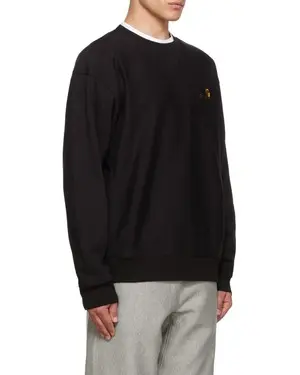 Carhartt Work In Progress Embroidered Logo Crewneck Sweatshirt