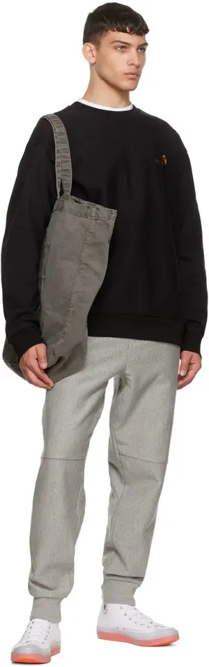 Carhartt Work In Progress Embroidered Logo Crewneck Sweatshirt