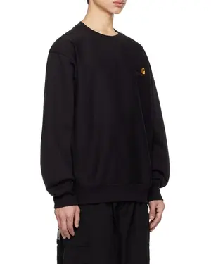 Carhartt Work In Progress Embroidered Logo Crewneck Sweatshirt
