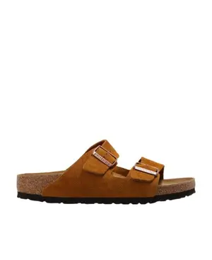 BIRKENSTOCK Double Buckle Sandals - Brown