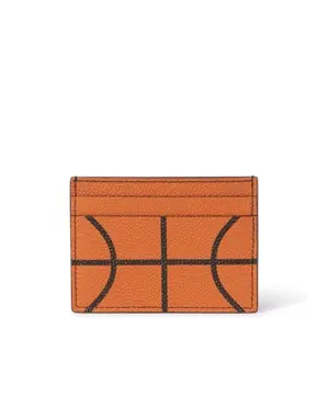 Off-White Basketball Logo Printed Cardholder