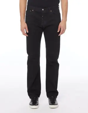 LEVI'S 501 Logo Patch Straight Leg Jeans