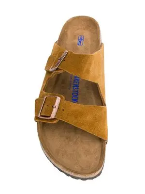 BIRKENSTOCK Buckle Detailed Slip-on Sandals - Brown