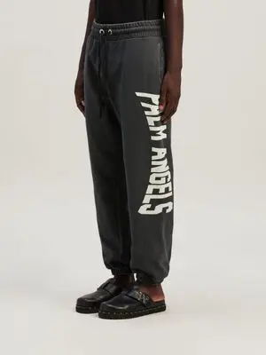 Palm Angels Logo Printed Drawstring Sweatpants