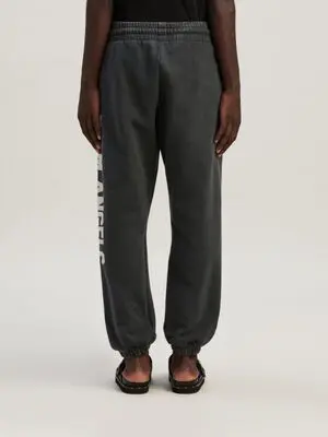 Palm Angels Logo Printed Drawstring Sweatpants