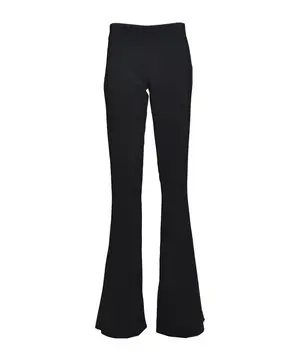 Dsquared2 Logo-plaque Skinny Flared Trousers - Black