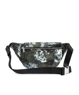 Dsquared2 Splatter-print Zipped Shoulder Bag
