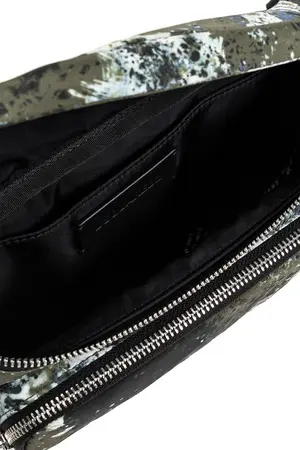 Dsquared2 Splatter-print Zipped Shoulder Bag