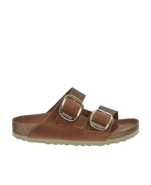 BIRKENSTOCK Two-strap Flat Sandals - Brown