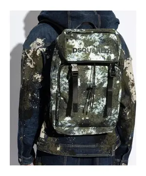Dsquared2 Sprayed Effect Backpack