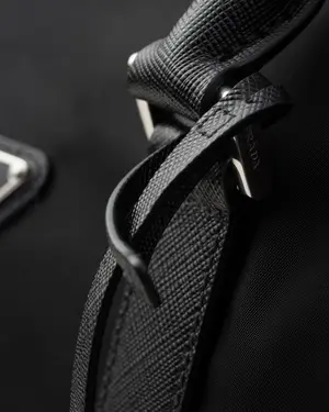 Prada Triangle-logo Zipped Duffle Bag