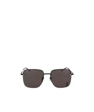 Saint Laurent Square Frame Sunglasses - Brown