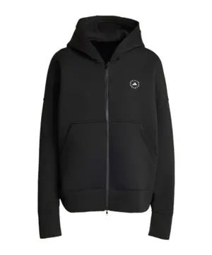 Adidas By Stella McCartney Scuba Zip-up Hoodie - Black