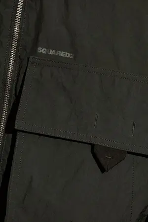 Dsquared2 Logo Printed Bomber Jacket