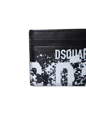 Dsquared2 Splash Icon Printed Card Holder