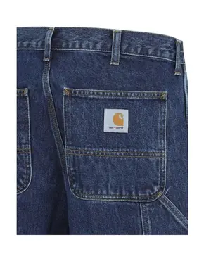 Carhartt Work In Progress Denim Shorts With Belt Loops