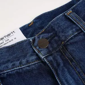 Carhartt Work In Progress Double Knee Denim Shorts