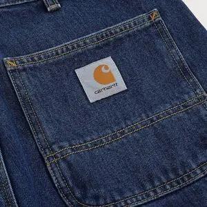 Carhartt Work In Progress Double Knee Denim Shorts