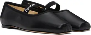 Repetto Lisbeth Logo-strap Ballet Flats