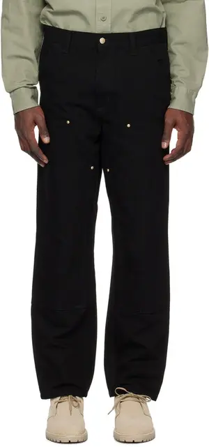 Carhartt Work In Progress Logo Patch Jeans