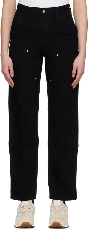 Carhartt Work In Progress Logo Patch Jeans