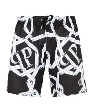 Philipp Plein Swim Boxers With Drawstring Waist