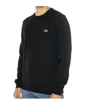 Lacoste Logo-embroidered Crewneck Knitted Jumper