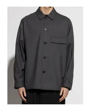 LEMAIRE Long-sleeved Button-up Tailored Overshirt