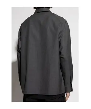 LEMAIRE Long-sleeved Button-up Tailored Overshirt