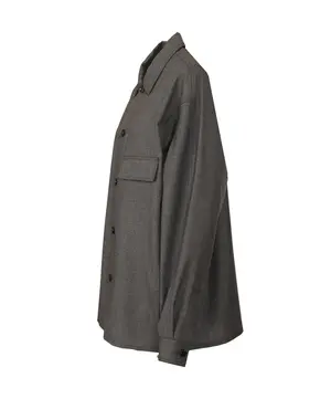 LEMAIRE Long-sleeved Button-up Tailored Overshirt