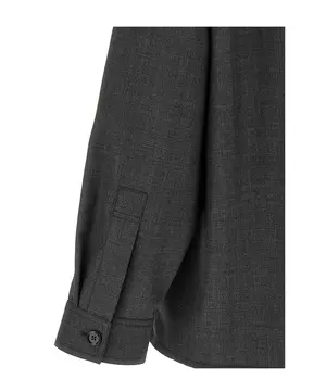 LEMAIRE Long-sleeved Button-up Tailored Overshirt