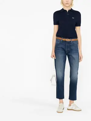 Lacoste Short Sleeve Buttoned Polo Shirt