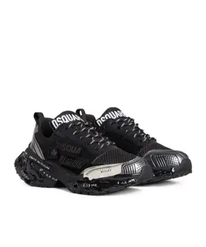 Dsquared2 Logo-patch Lace-up Sneakers