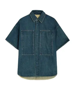 JIL SANDER Denim Shirt - Blue