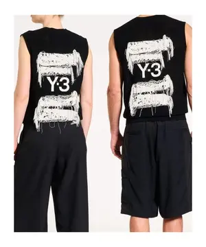 Y3 Graphic Knitted Vest