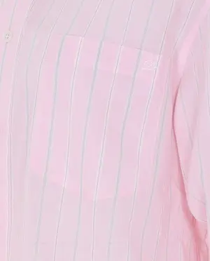 DUNST Striped Button-up Shirt