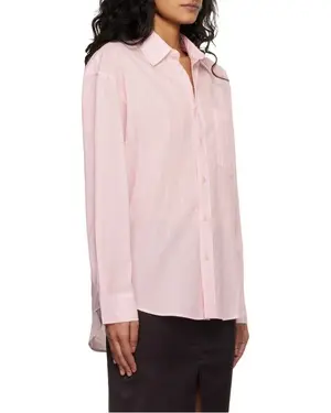 DUNST Striped Button-up Shirt