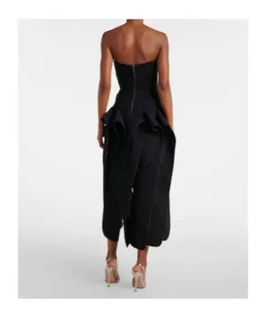 Maticevski Breakout Draped Midi Dress