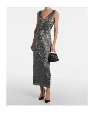 Erdem Embellished Cocktail Dress