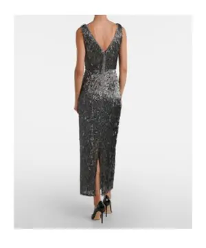 Erdem Embellished Cocktail Dress