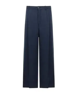 Marni Pleated Wide-leg Trousers