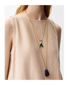 Loewe Top In Suede Goatskin