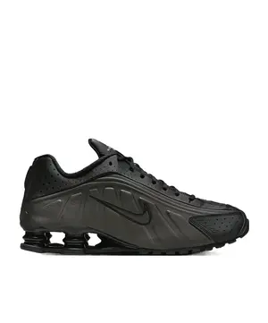 Nike Shox R4 Lace-up Sneakers - Black
