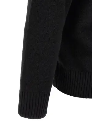 C.P. COMPANY High Neck Logo Plaque Jacket
